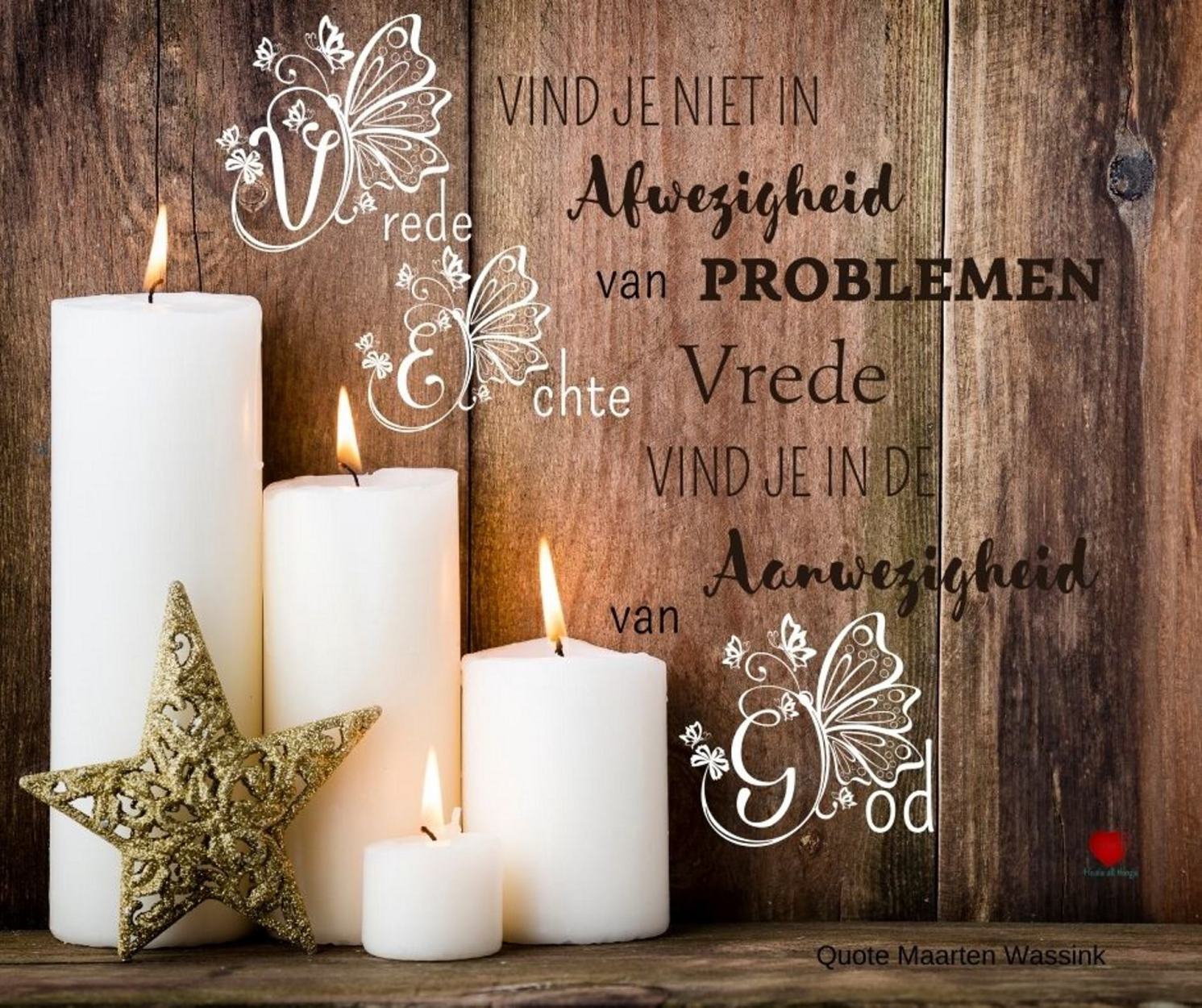 Ik wens jou… Vrede…. – Love Heals All Things